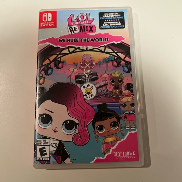 L.O.L. Surprise! | Toys | Lol Surprise Remix Nintendo Switch Game Pink ...